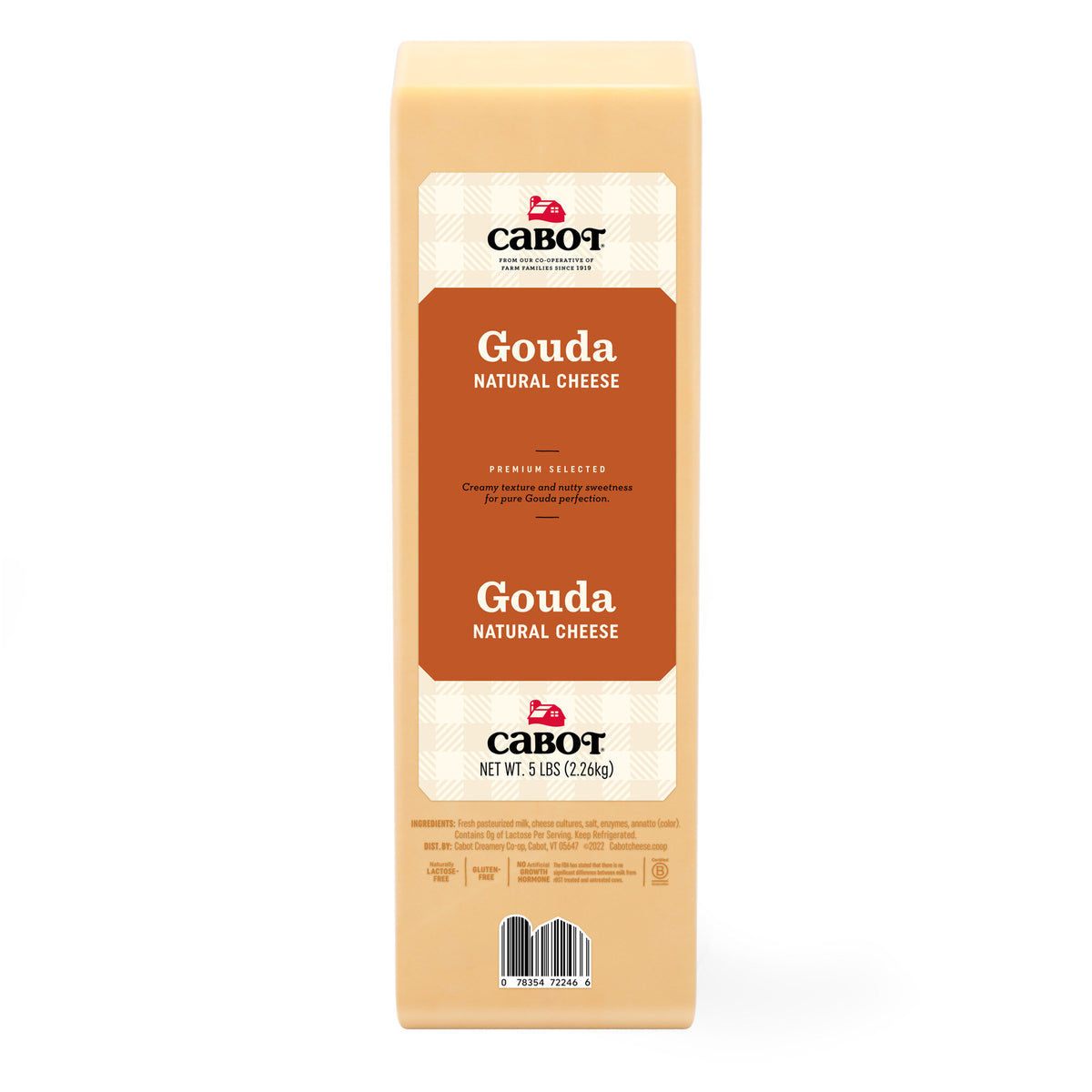 Cabot Gouda Cheese, Loaf – Cabot Foodservice