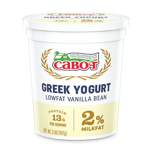 Lowfat Vanilla Bean Greek Yogurt – Cabot Foodservice