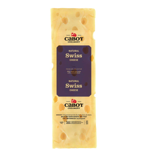Cabot Swiss Cheese, Loaf – Cabot Foodservice