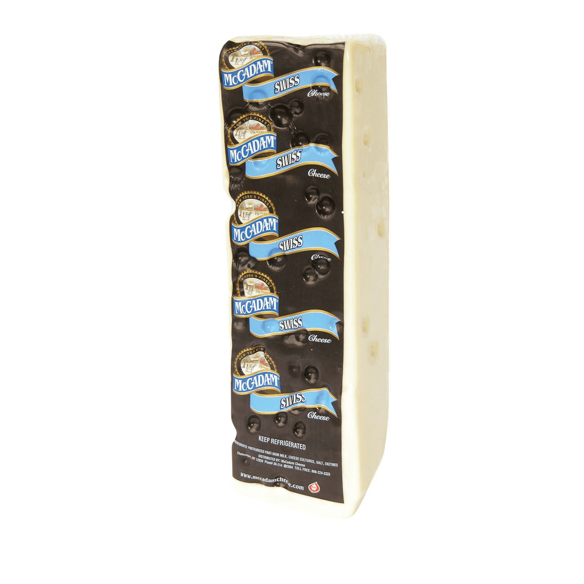 McCadam Swiss Cheese, Loaf – Cabot Foodservice